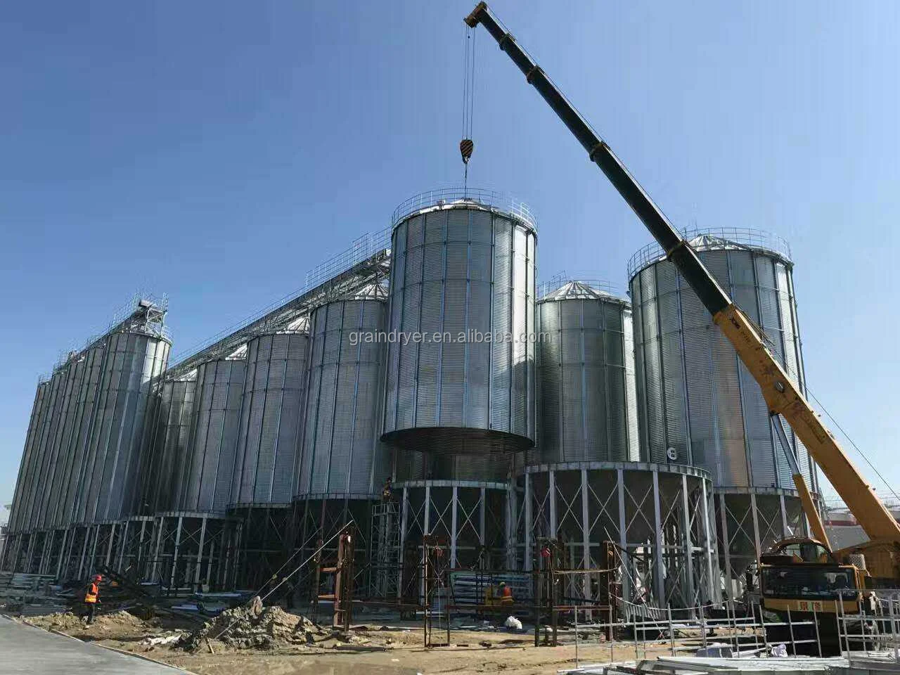 5000 Tons Grain Storage Silos - Durable & Efficient Solutions