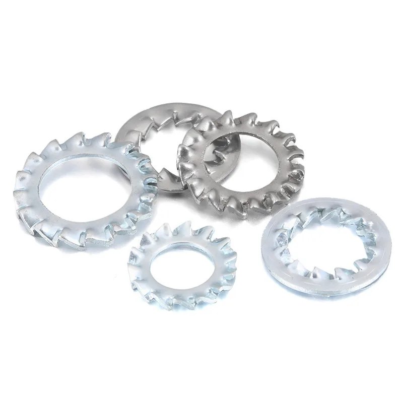 High Strength SS316 Serrated Lock Washers With External Internal Tooth M3 M4 M5 M6 M8 M10 M12 ...