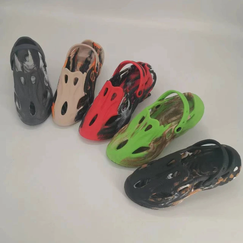 Custom Camouflage Not Fade Pillow EVA Injection Shoes Clogs Slides ...