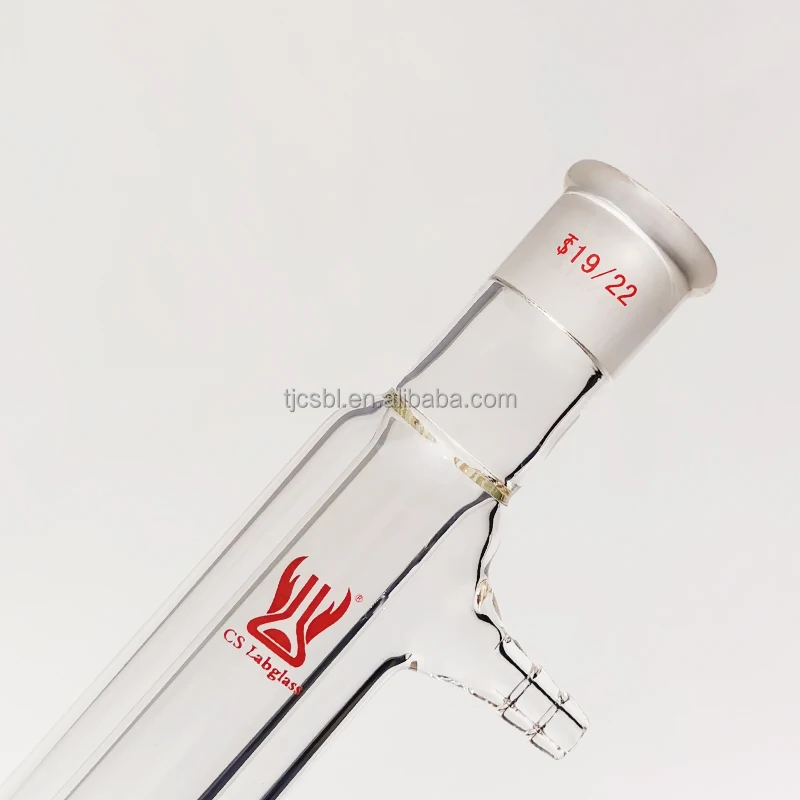 Lab Glassware Borosilicate Glass Distillation Condenser Column With ...