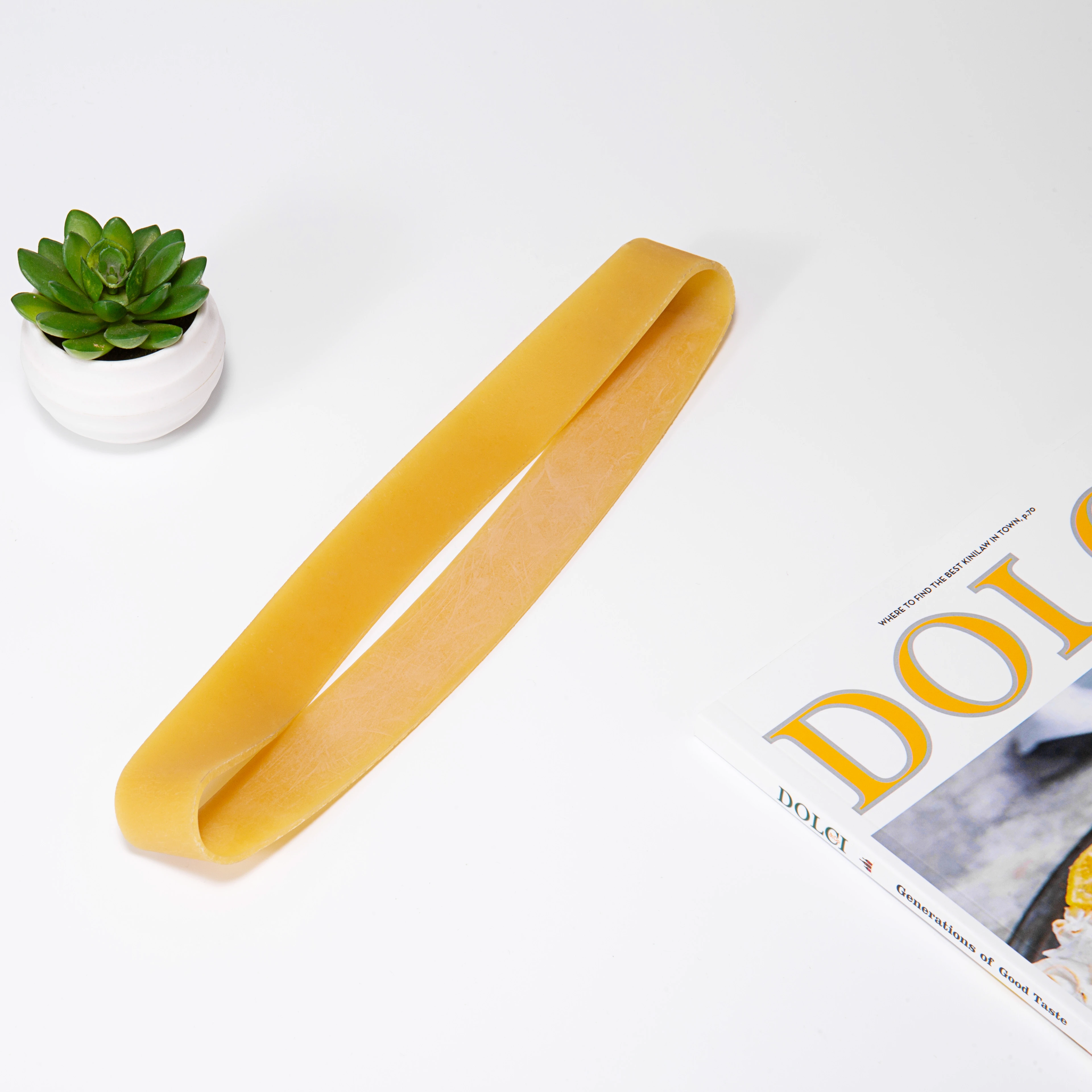 Wide natural rubber elastic band rubber bands natural elastic latex ...