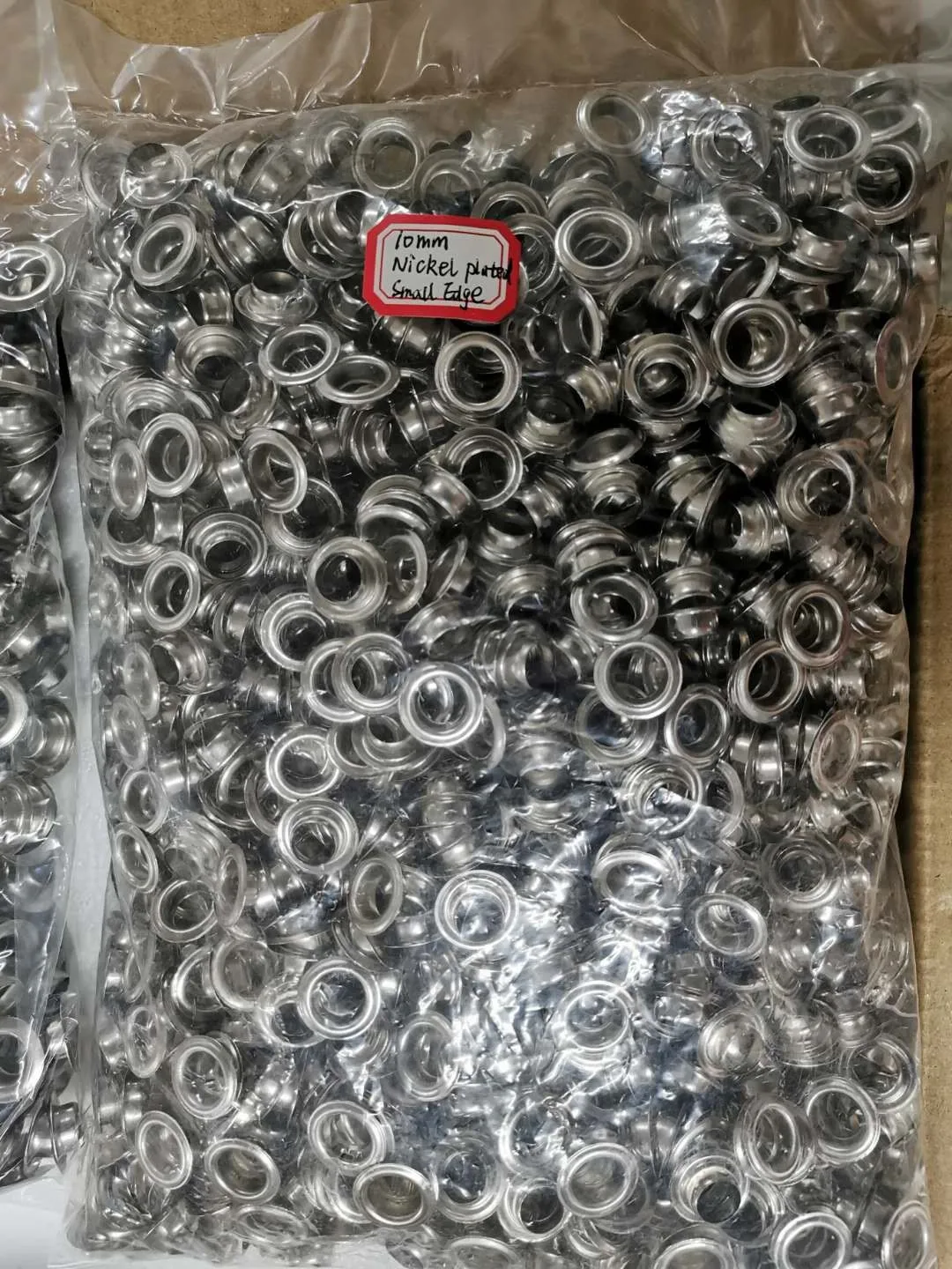 12mm 10mm 8mm 6mm 5.5mm Nickel Eyelets for Banners & Tarpaulin