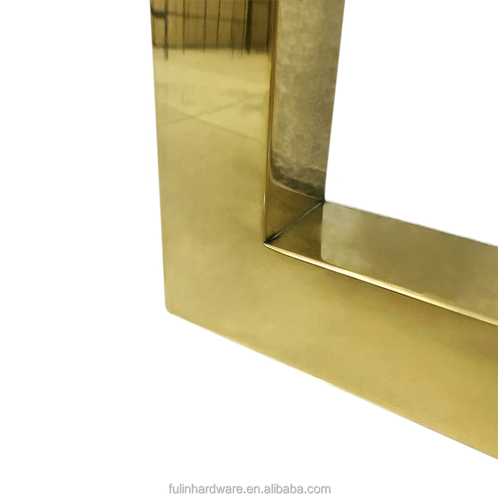 Modern Metal Industrial Brass Table Leg Furniture Stainless Steel ...