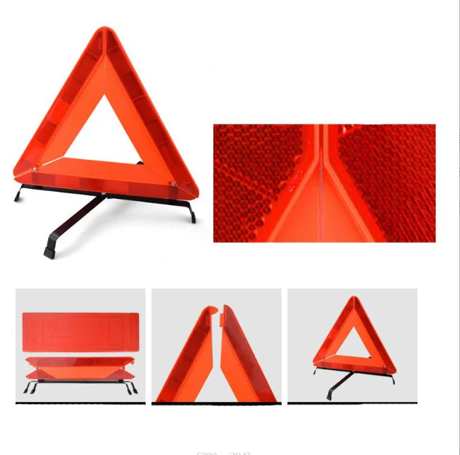 Deflecto Early Warning Triangle Kit Model 1005 Deflecto Emergency ...