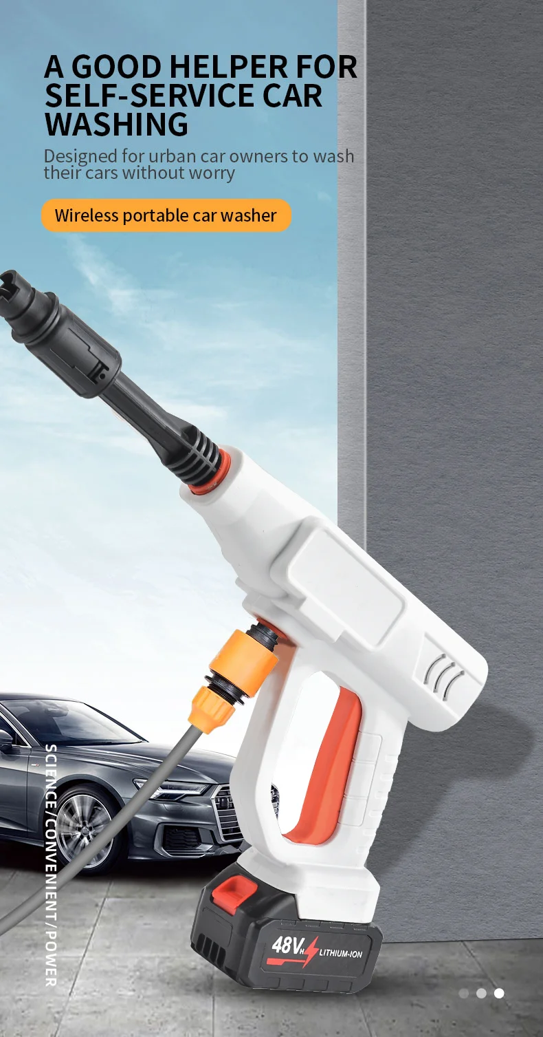 Wholesale Rechargeable Car Washer Portable Lithium Battery 12v 24v 48v ...