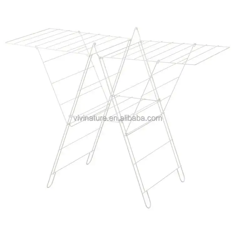 Foldable Wire Clothes Airer Rack Up To 20 Rail - Buy Wire Cloth Airer ...