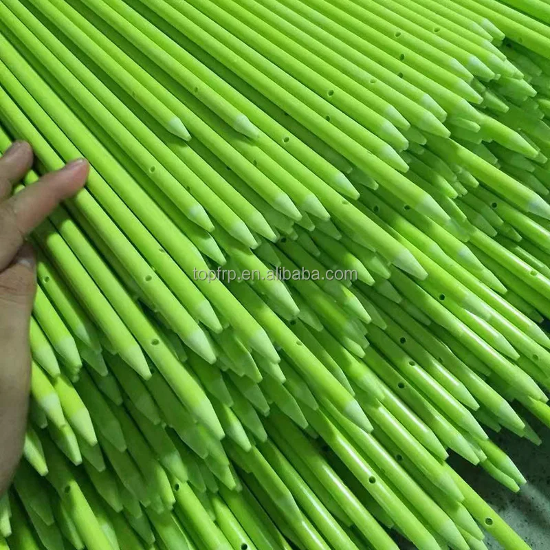 Fiberglass Reinforced Polymer (GFRP) Support Stakes for Plants
