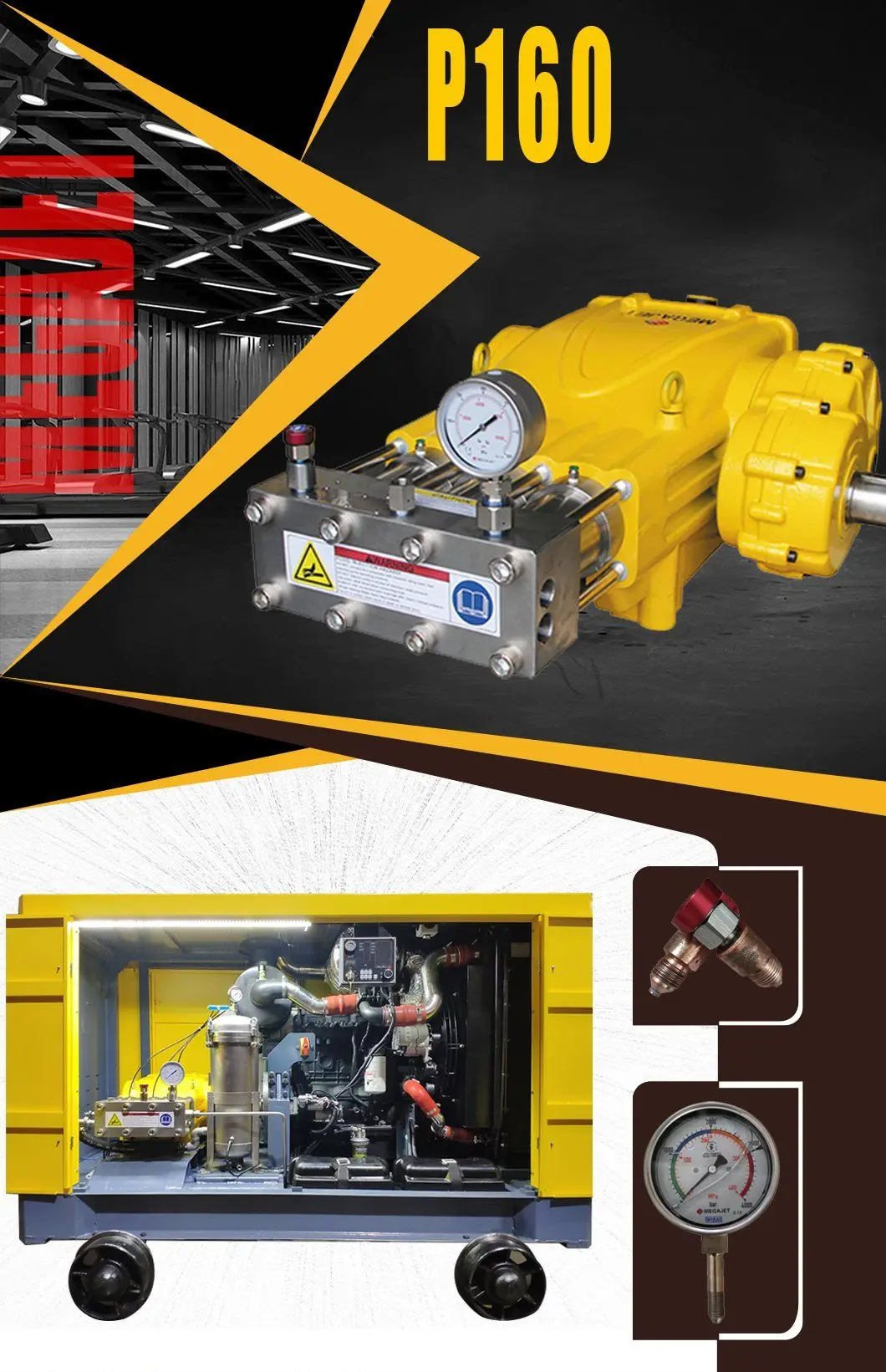 New Ultra High Pressure Washer for Industrial Rust Removal and Heavy ...