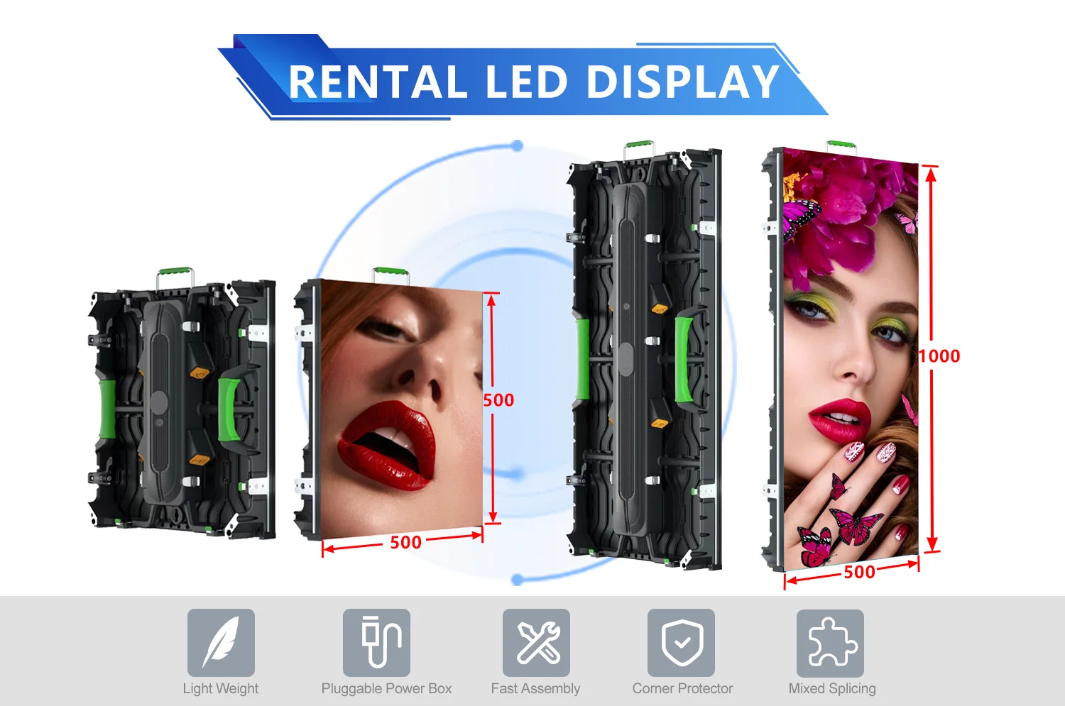 P1.9 P2.6 P2.9 P3.91 Stage Event Led Screen Display Panel Outdoor ...