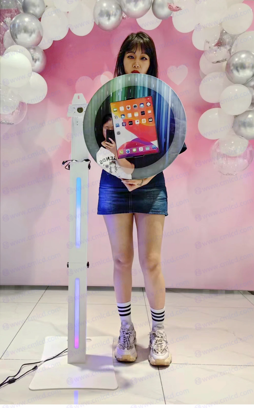Aluminum Made Portable Photobooth Roamer Ipad Shell Photo Booth Led ...