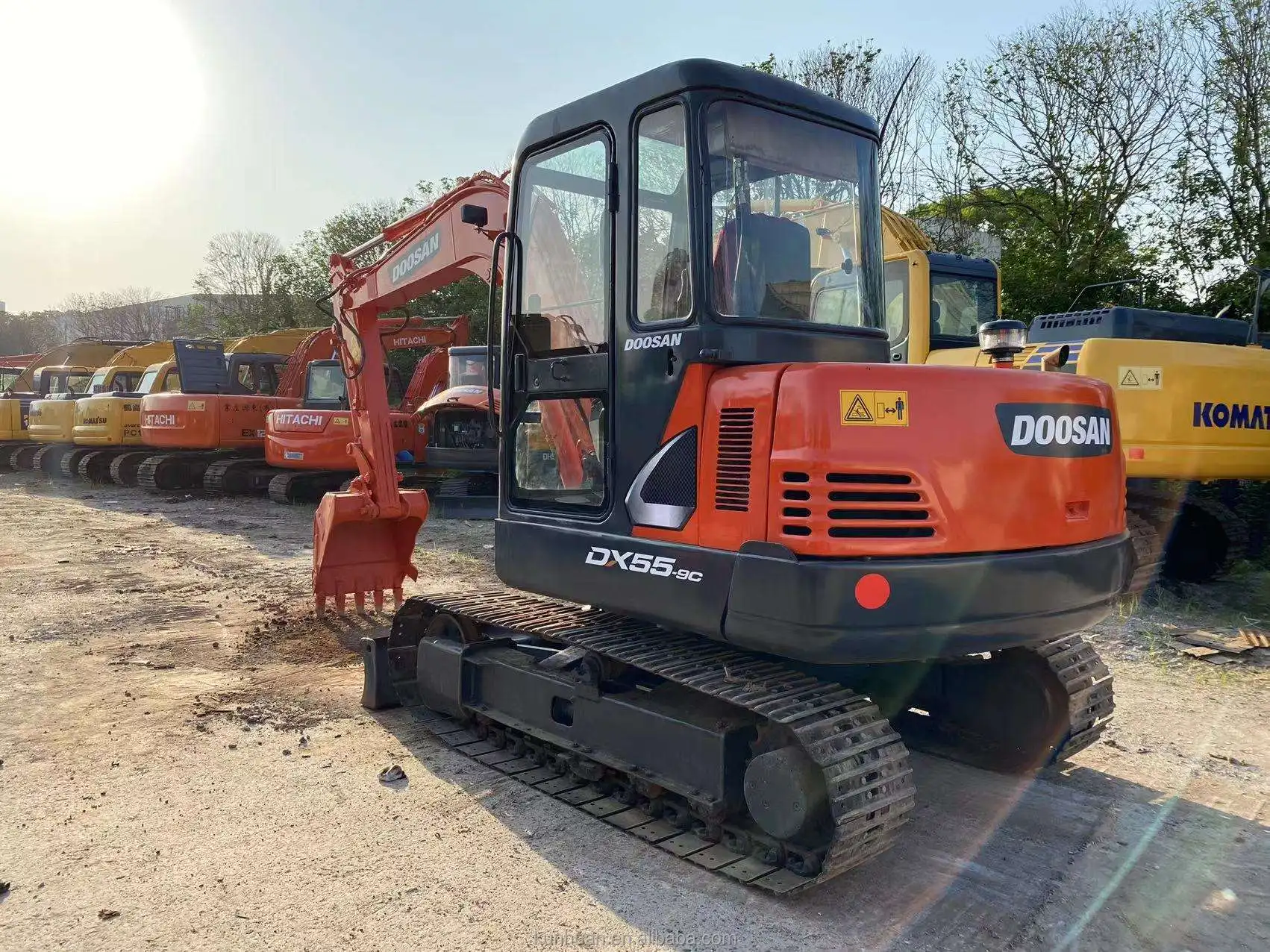 5 Ton Mini Cheap Price New Construction Equipment Used Doosan Dx55 Excavator Second Hand Doosan ...