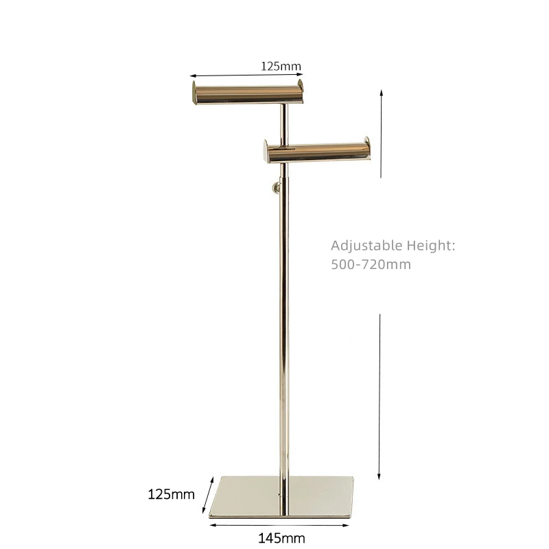 Custom Hanging Handbag Holder Metal Hand Bag Rack Luxury Gold Bag ...