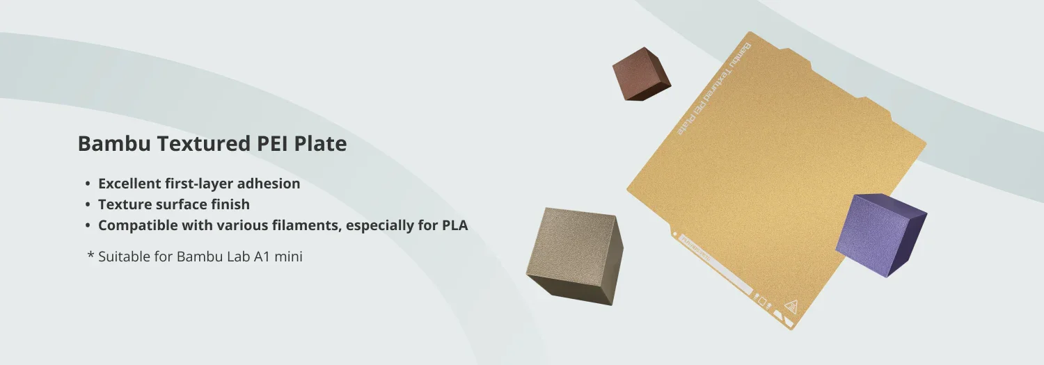 Bambulab Bambu Dual-sided Textured Pei Plate For A1 Mini Bambu Lab A1 ...