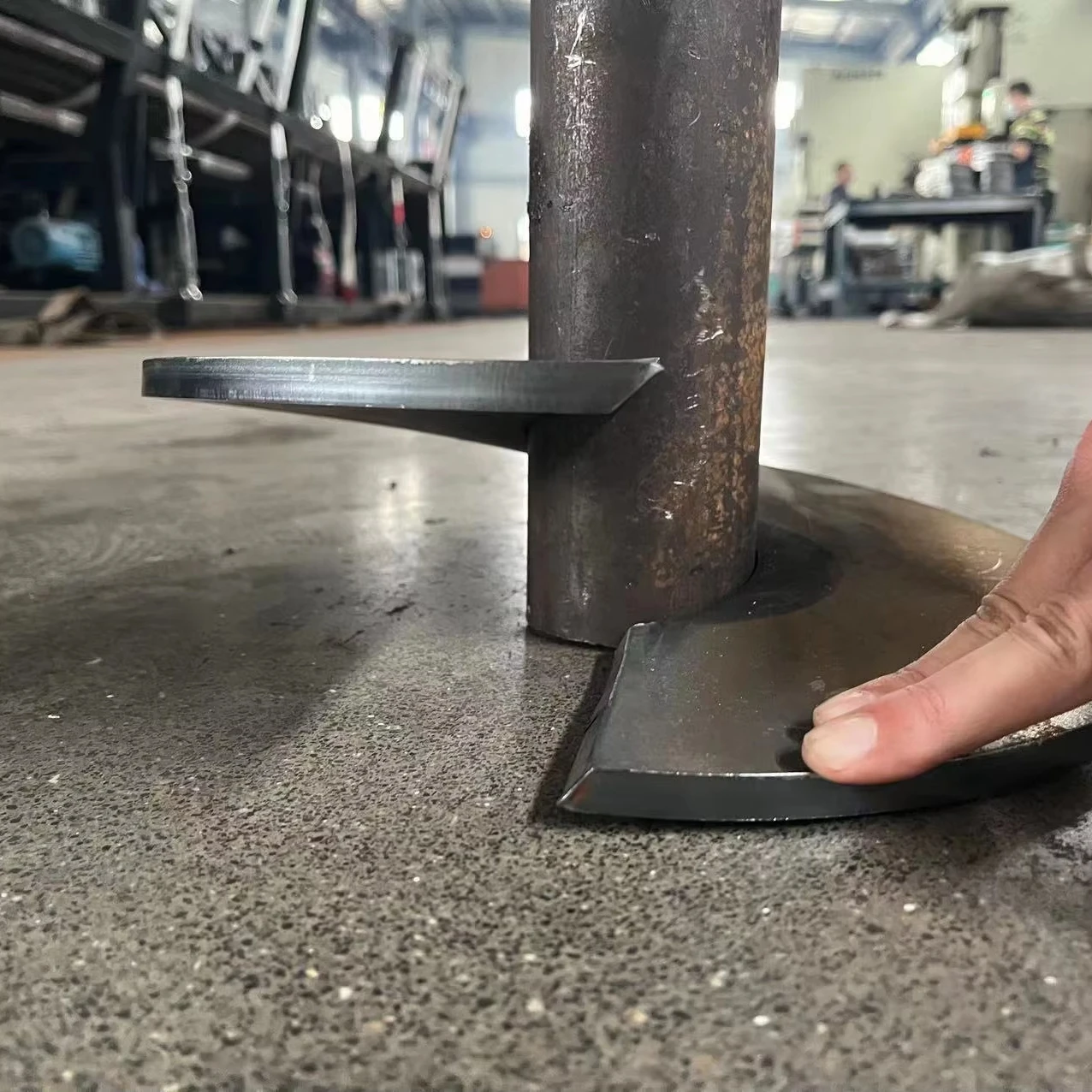 stainless steel helical pile and helical pile ground screw stake anchor ...