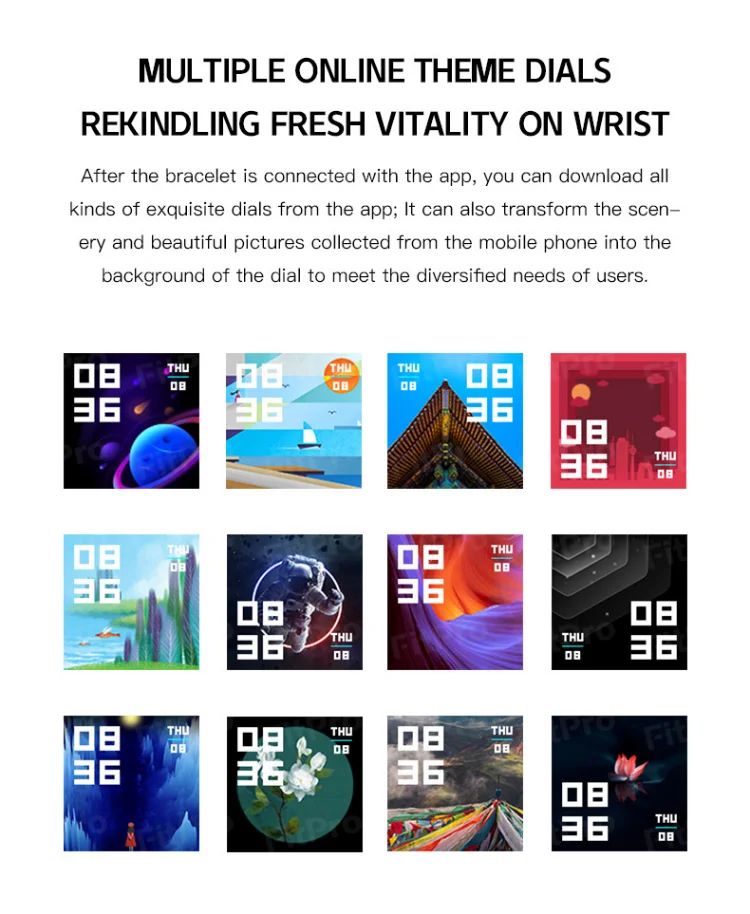 Y56 Smart Watch - Sport Bracelet with Fitness Tracking