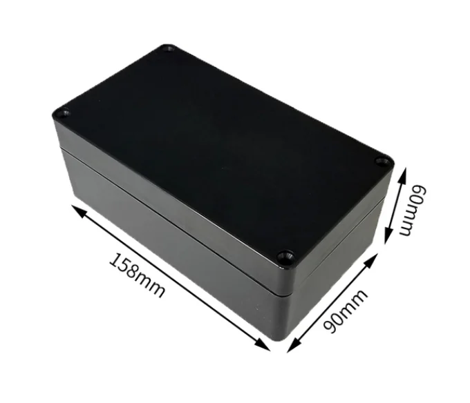 Black Junction Box - IP65 Waterproof Electrical Enclosure