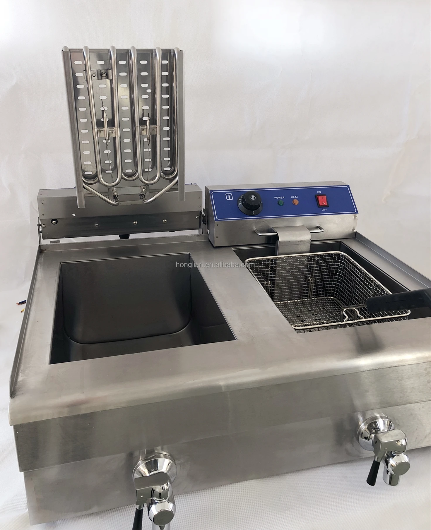 16L KFC Fried Chicken Chips Fry Machine Price - High Temp
