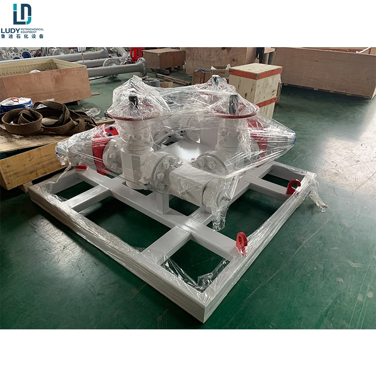 Api 6a Well Test Drilling Manifold Skid Choke Manifold For Oil Well ...