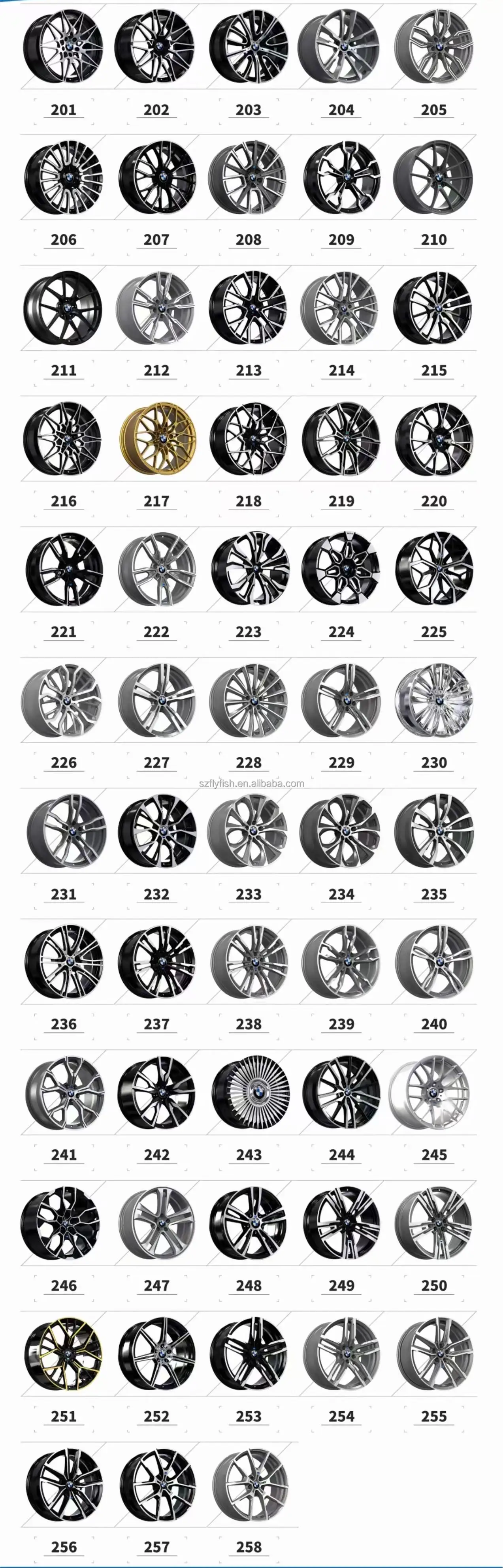 Custom Oem Forged Wheels Coating 5 Spokes 5x108 Car Rims 18 Inch 5 ...
