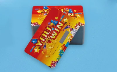 Full Color Cmyk Printing Custom Pvc Plastic Ticket Voucher Card - Buy ...