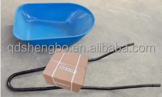 Blue Color Wheel Barrow Wheelbarrow For Transport Of Goods Metal ...