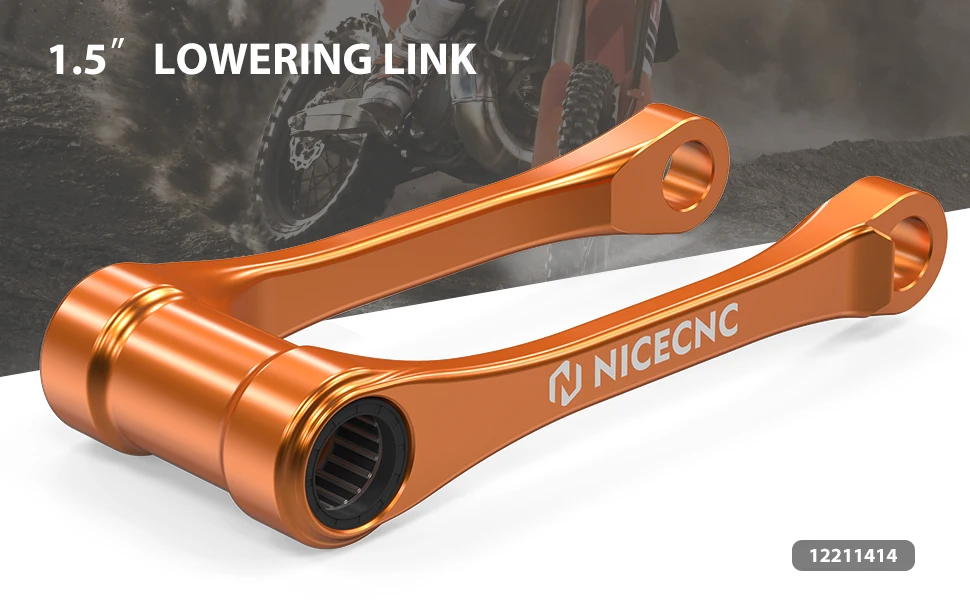 NiceCNC 1.5'' Aluminum Anodization Lowering Link for KTM 125 250 350 ...