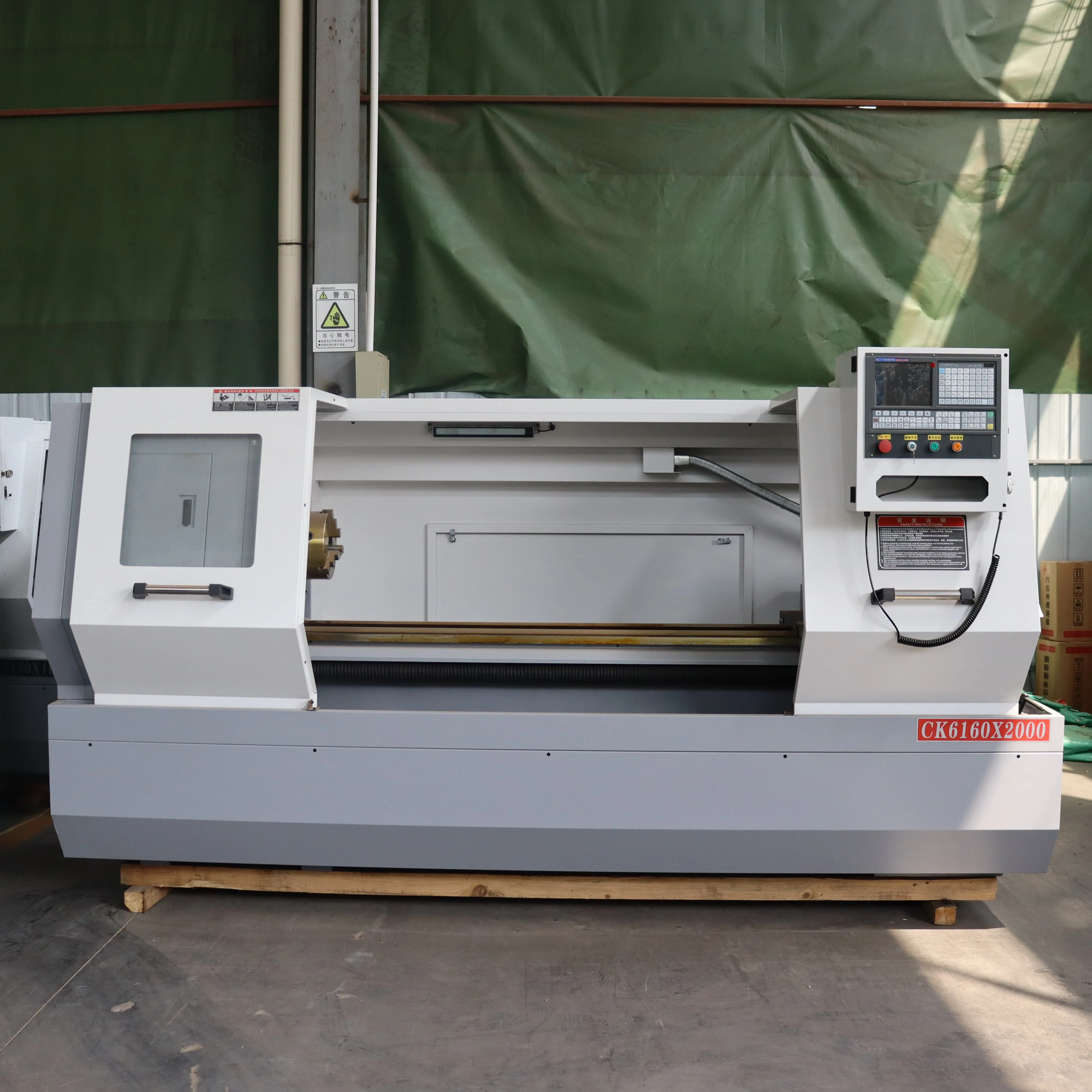 Lathe Machine Cnc Suitable For Disk And Shaft Parts Turning Processing,High Precision,Good ...