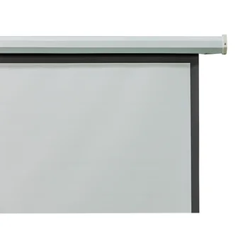 High Quality 92 Inch White Plastic 16:9 Electric Projection Motorized ...