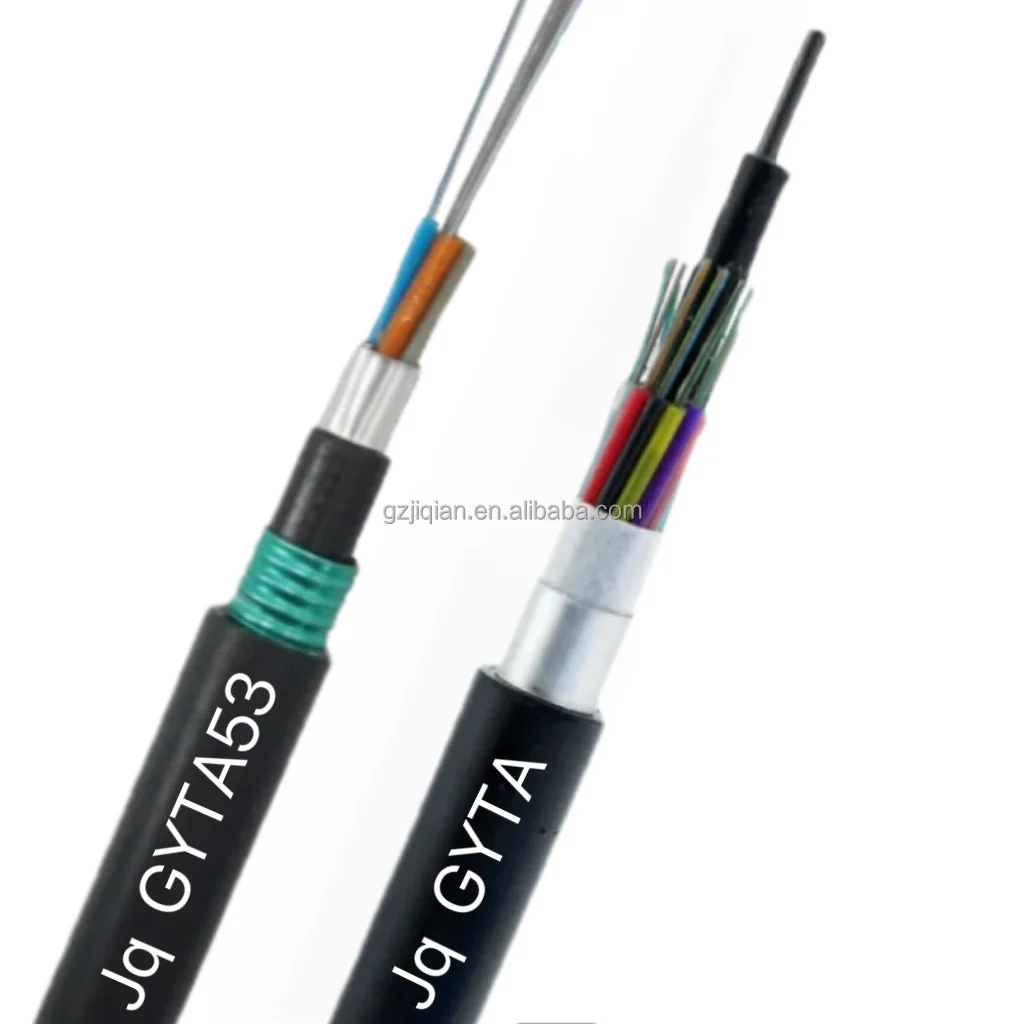 Underground Fiber Optical Cable Stranded Loose Tube Armored Fiber Optic Cable Gyta Gyta53 - Buy ...