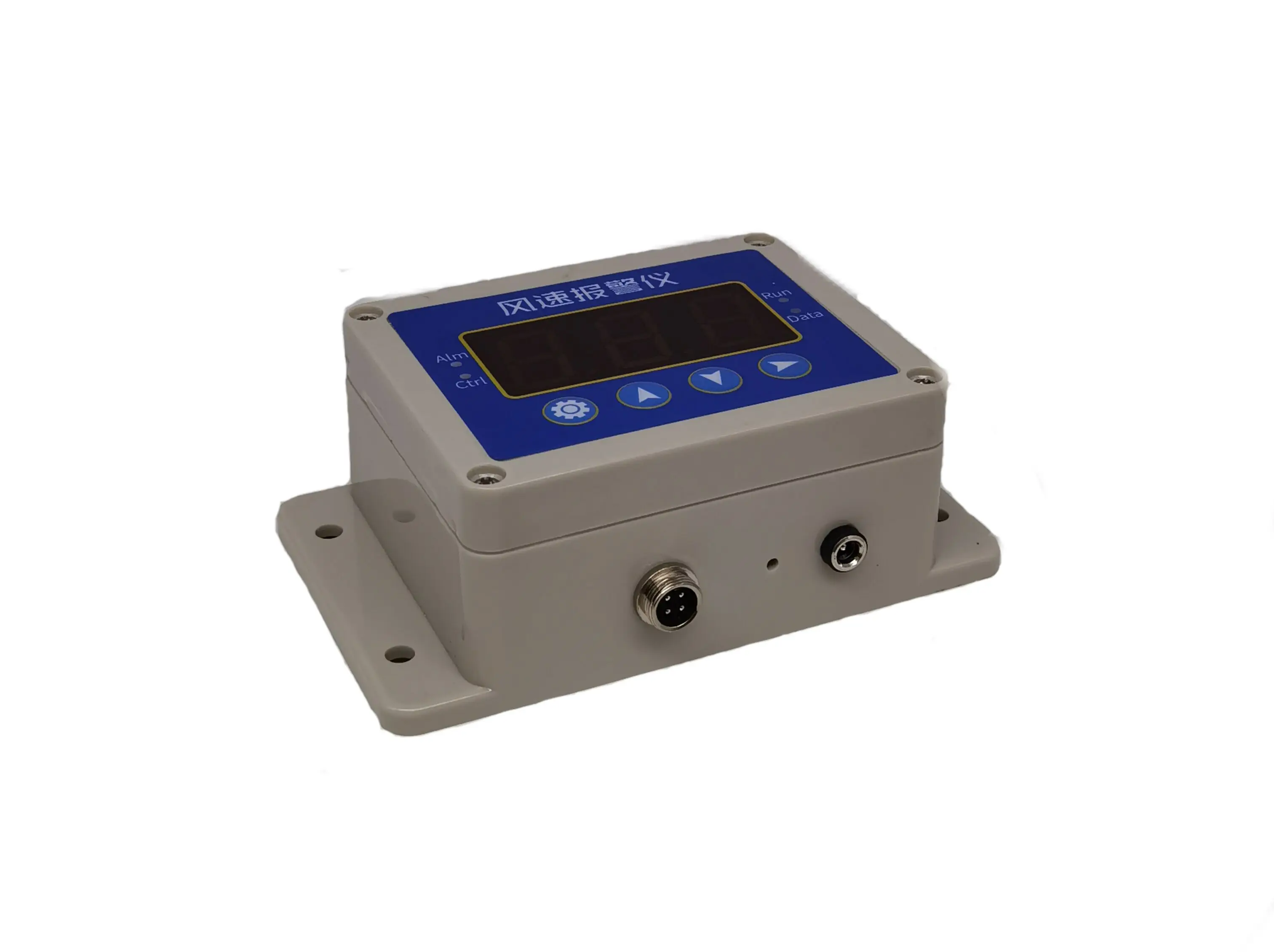 IOT Weather Station Wireless Tower Crane Wind Cup Anemometer Alarm Wind Meter Wind Speed Sensor ...