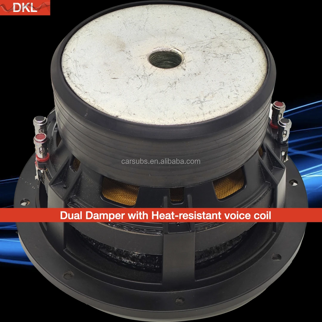 Car Active Passive Subwoofer 8 Inch Competition 2+2 Ohms Rms 500w ...