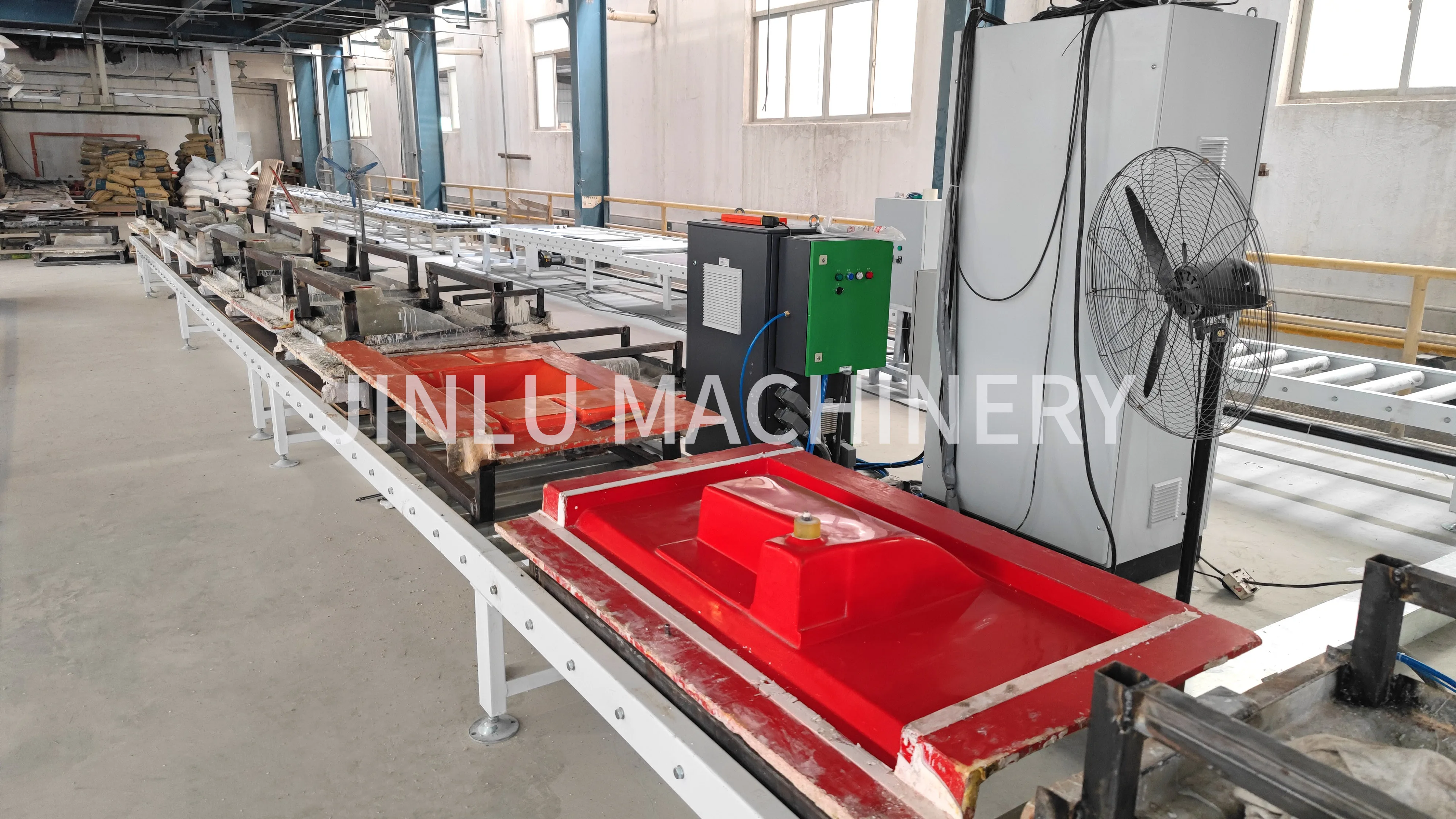Automatic Acrylic Basin and Sink Production Line - JINLU