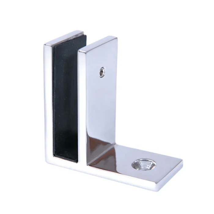 Aleader Frameless Glass Balcony Balustrade Fittings Glass Clip Stainless Steel Satin Brushed ...