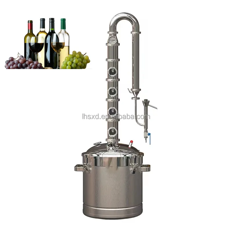 20l/30l Household Small Electric Vodka Grape Brandy Alcohol Distiller ...