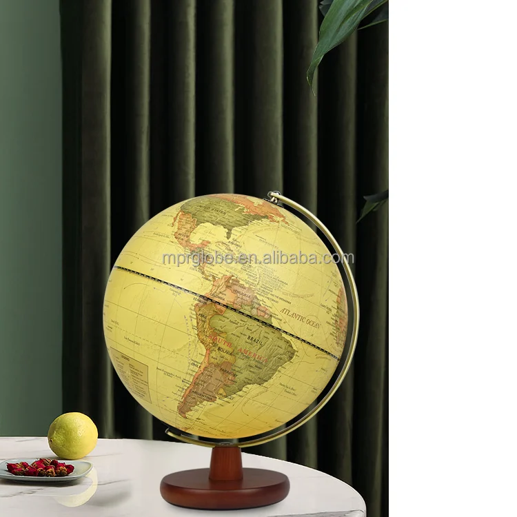 Teaching Resource World Map Heritage Antique Ocean Globe Antique Ocean ...