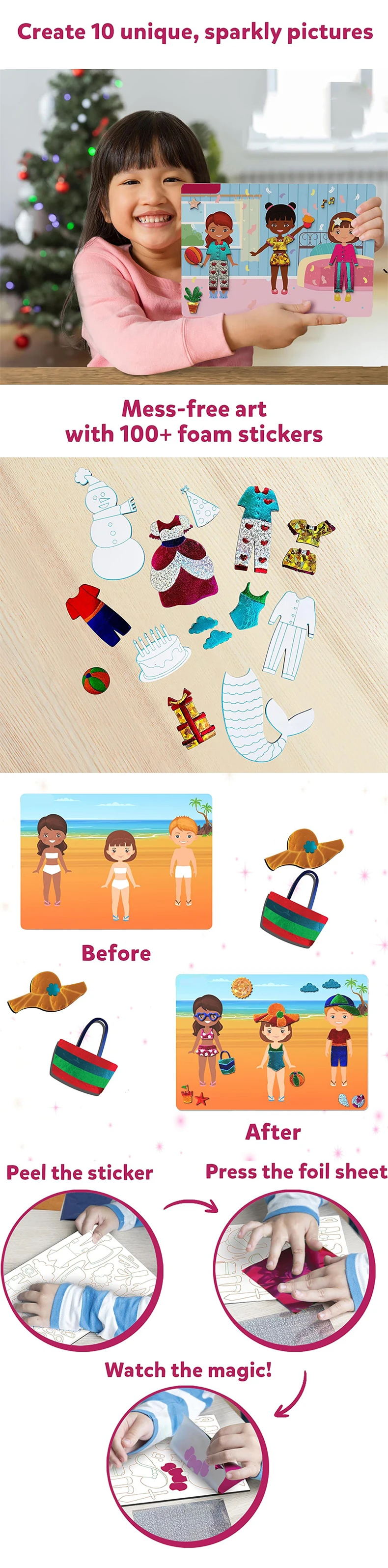Desen Diy Creative Activity,Gifts For Boys & Girls Ages 4,5,6,7,8,9 ...