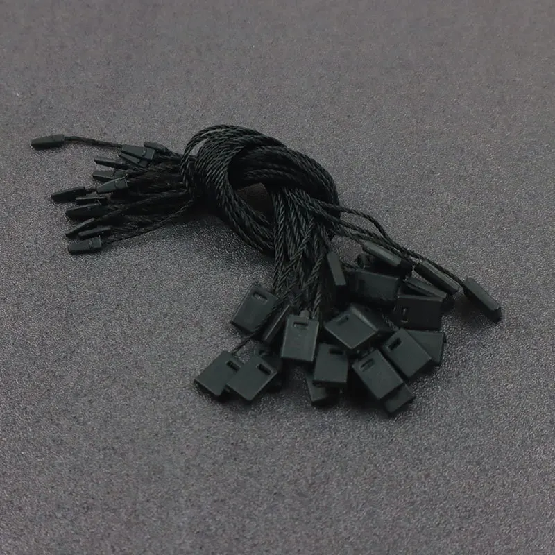 Custom Polyester Hang Tag String Clothing Cotton Bullet String Hangtag ...