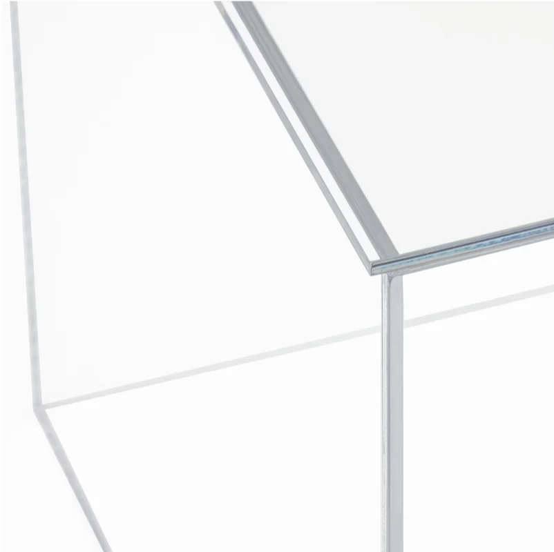 Custom Size Clear Acrylic Display Box with Hinged Lid