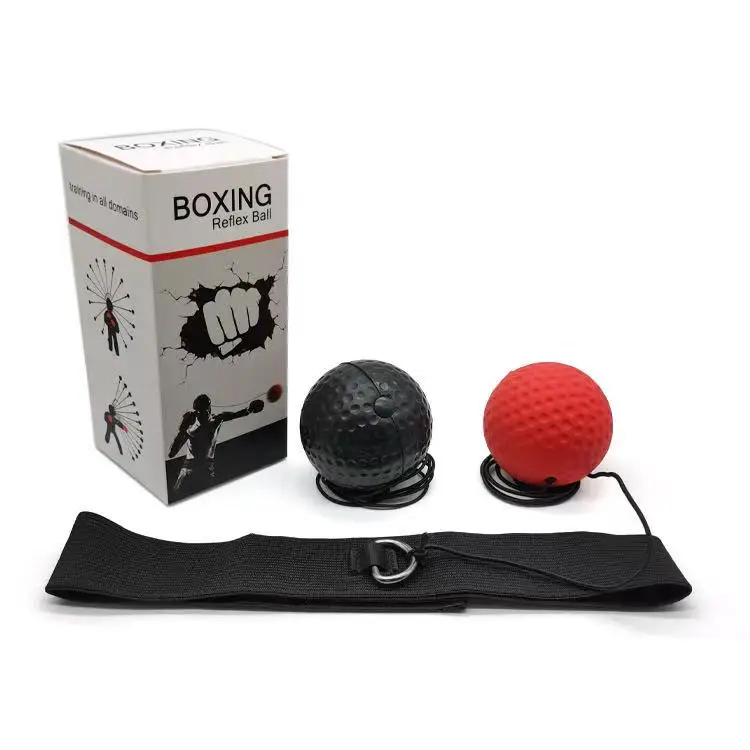 Nqsports Speedball Head Mounted Boxing Reflex Balls Set With Headband ...