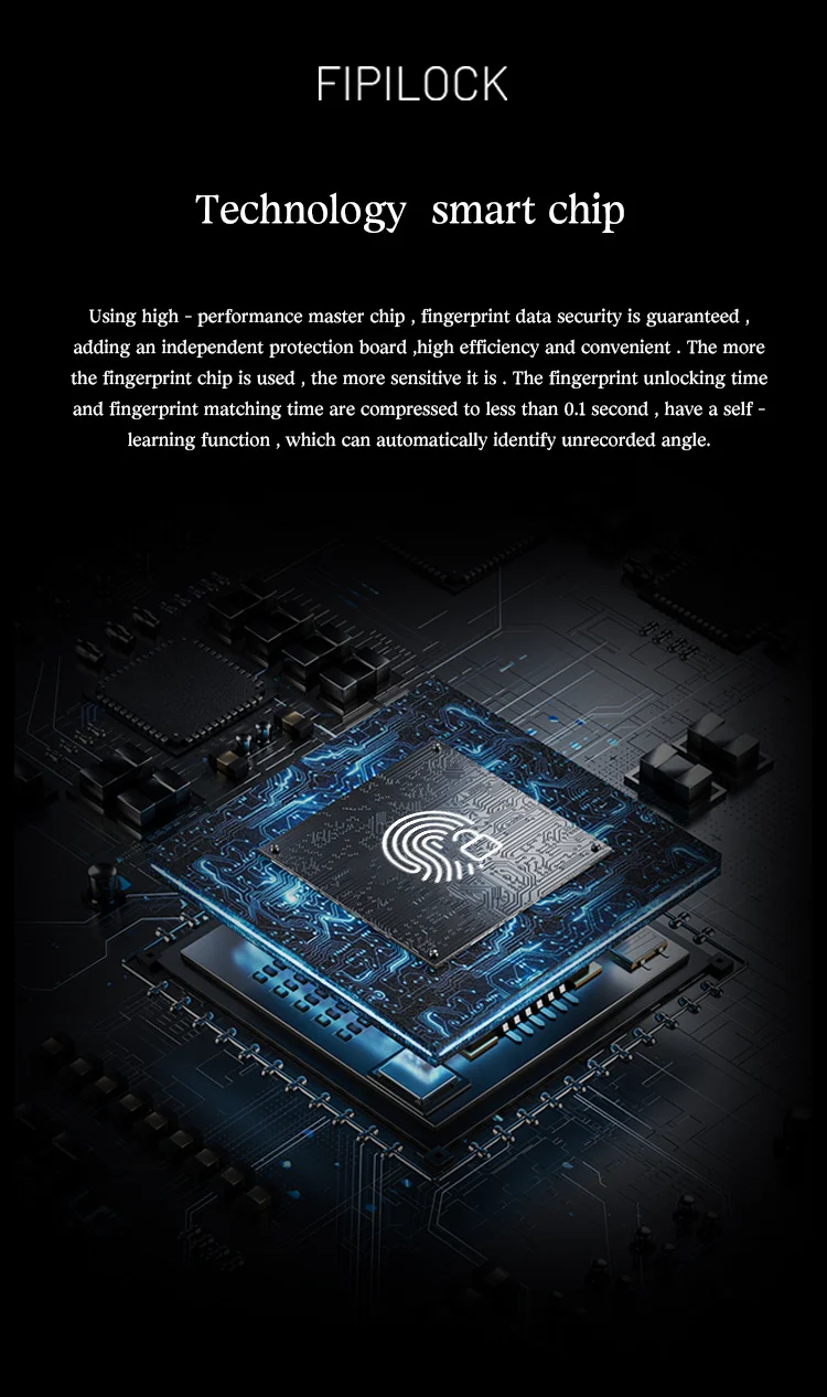 Secure and Stylish: Fingerprint Lock Bag - Black Clutch Handbags