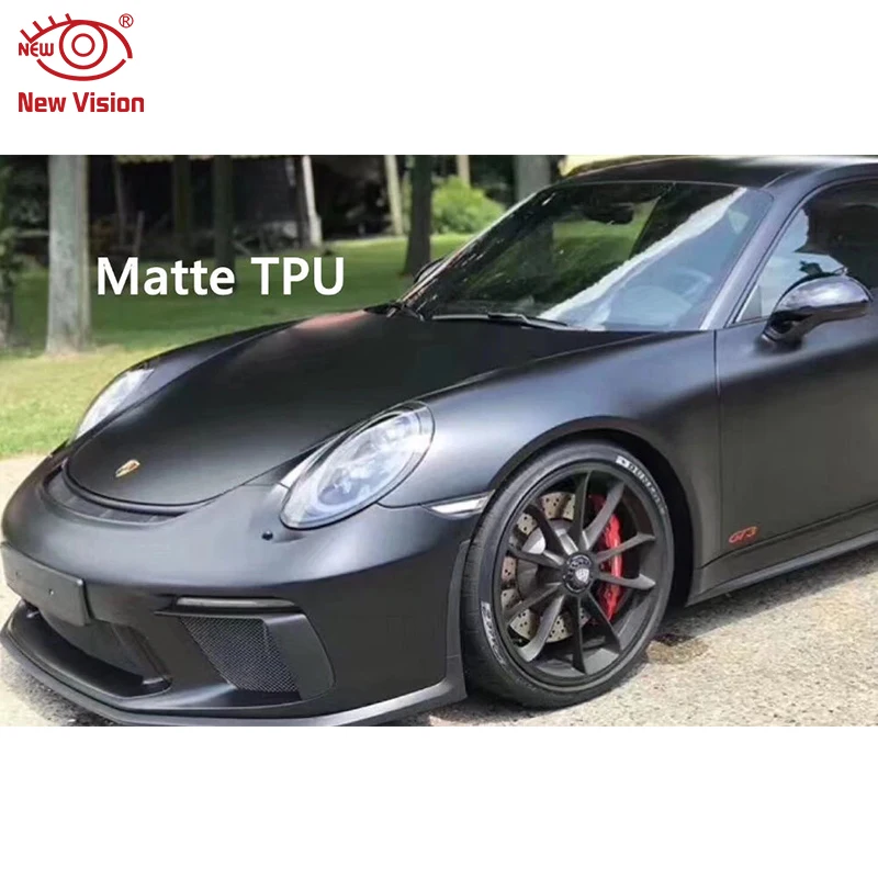 Factory Price 7.5mil Anti Scratch/ Anti-Yellow 2 Layer Matte Clear PPF ...