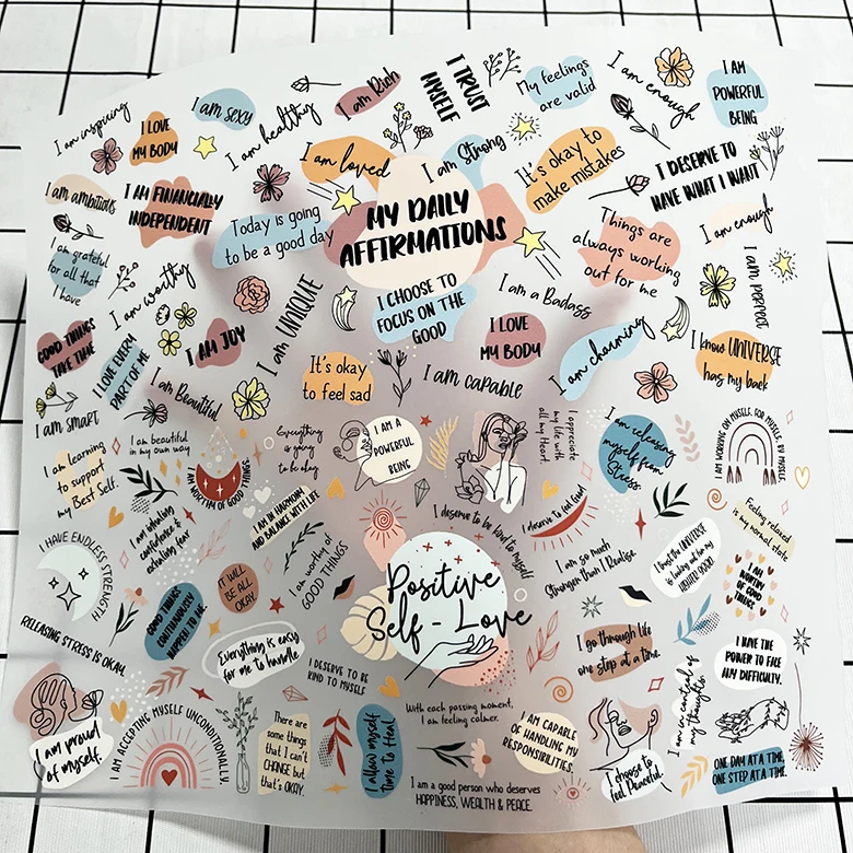 Custom Design Dtf Iron On T-shirt Dft Transfers Heat Press Printing ...