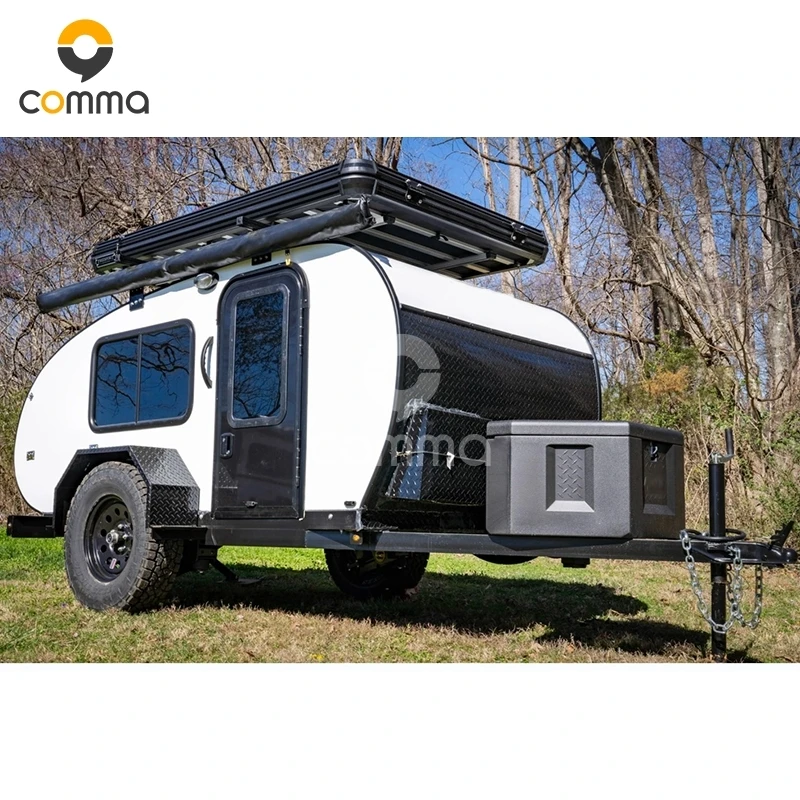 Otr Fiberglass Camper Trailer Mini Camper Assembly Type Caravan Trailer ...