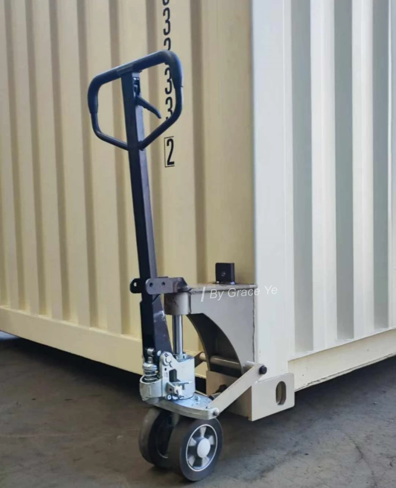 10 Tons Heavy Duty ISO Shipping Hydraulic Casters System for Container ...
