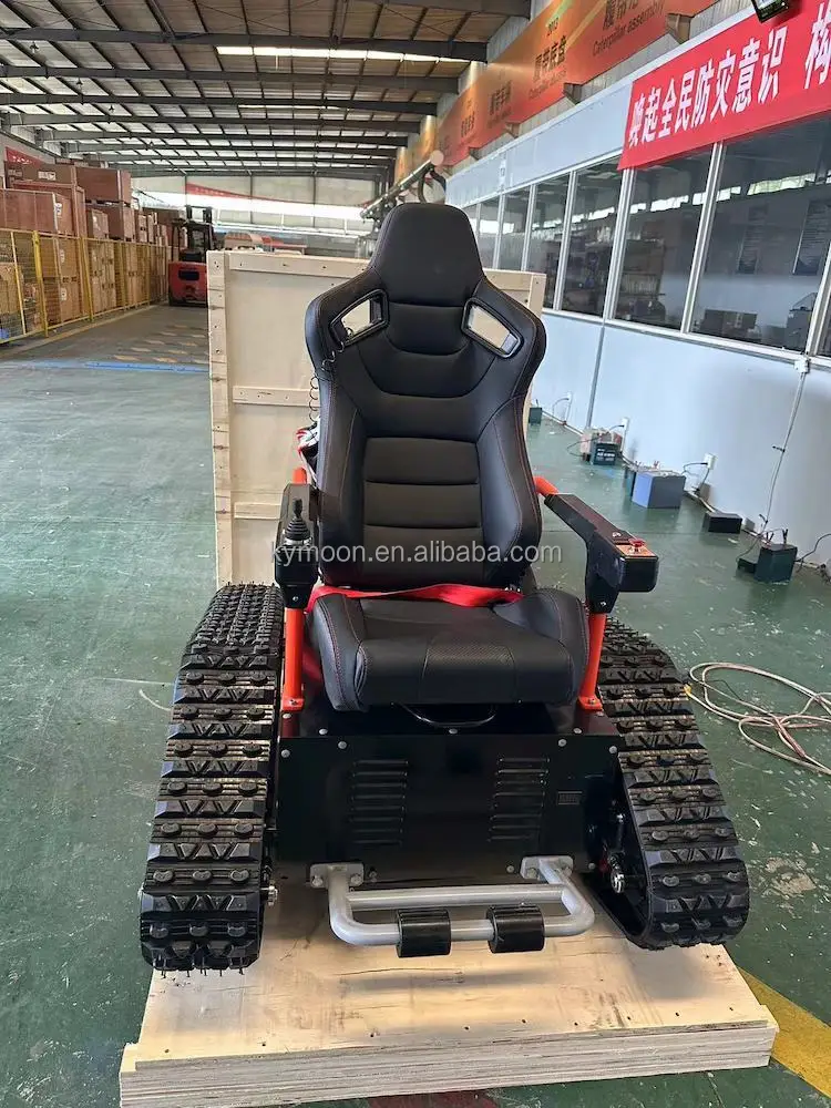 Snowblower Rubber Tracked Chassis Rubber Crawler Undercarriage Rubber ...