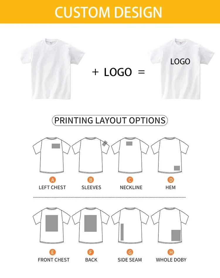 Shop Our Casual Best Seller T-Shirts with Mutil Color Custom Logo