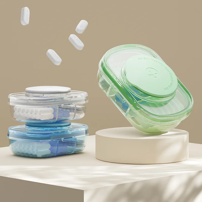 Portable Pill Container Large Medicine Box Daily Pill Box - Buy ...