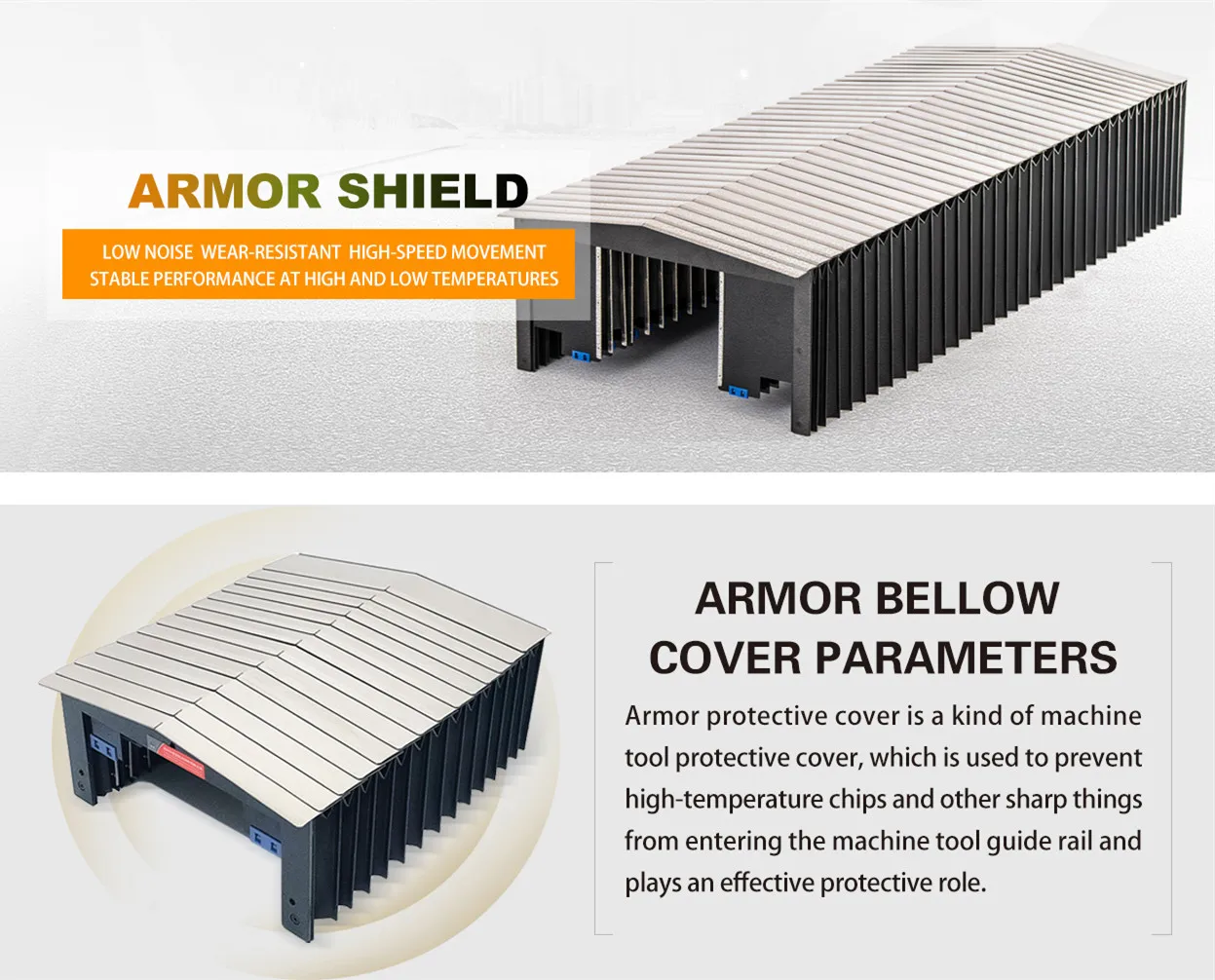 Cnc Machine Lamella Bellows Cover Armored Bellows Cover Lamella ...