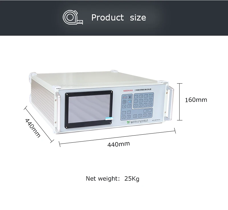 Digital Programmable Three Phase Power Source - Buy Program Control ...