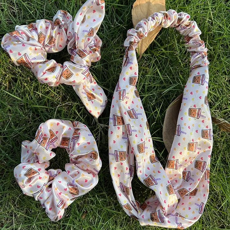 Custom Scrunchies - Durable, Soft, and Elastic Hair Ties
